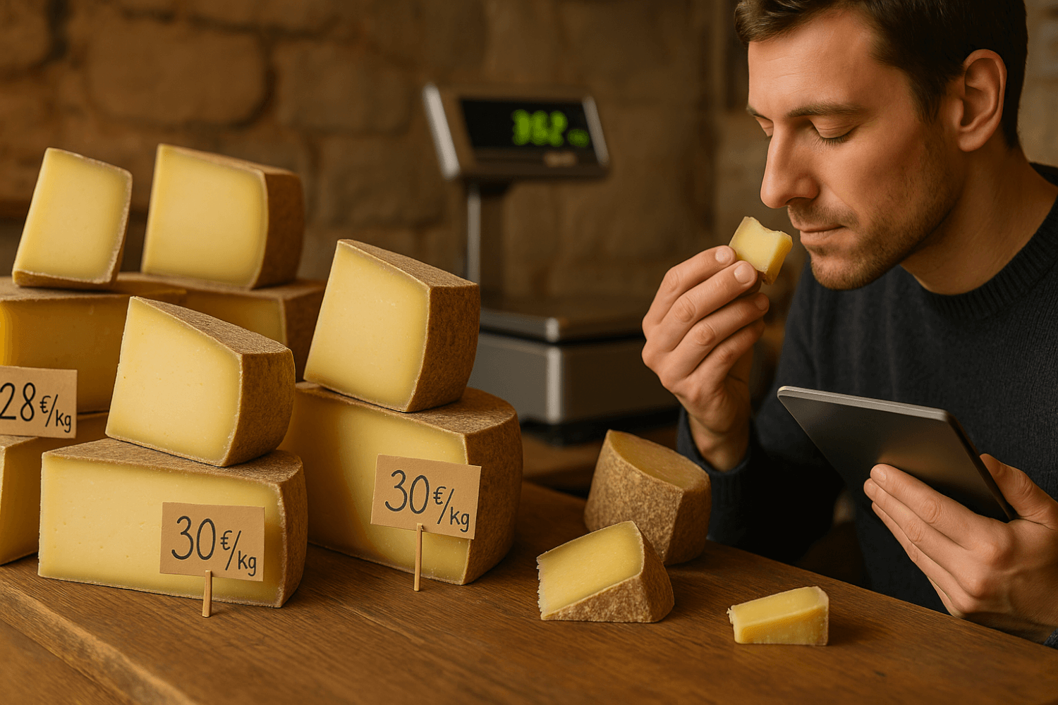 Combien pèse une meule de Comté ? - Les secrets physiques du fromage ...